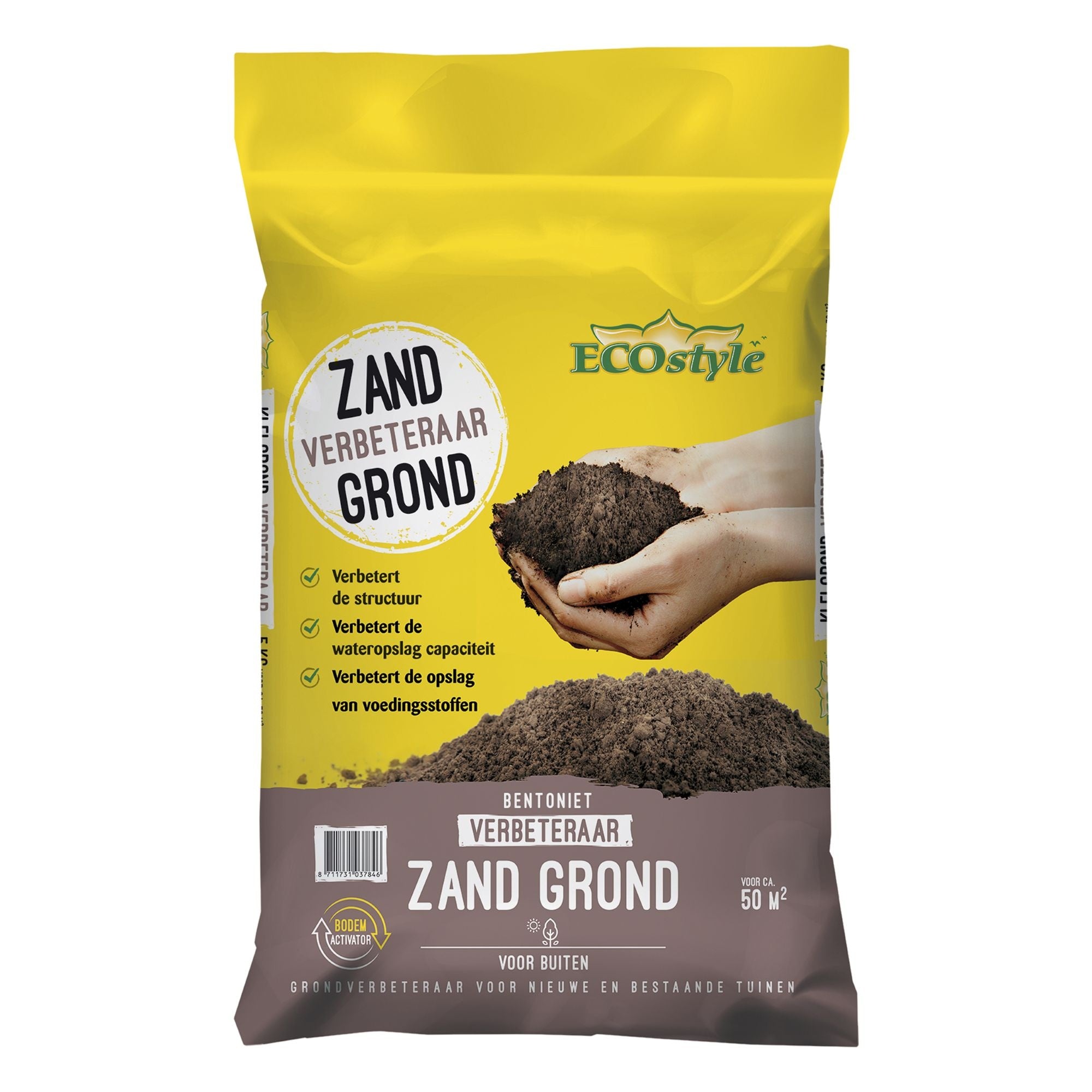 Bentoniet - Zandgrond Bodemverbeteraar 5 kg | ECOstyle – Mulder Retail B.V.